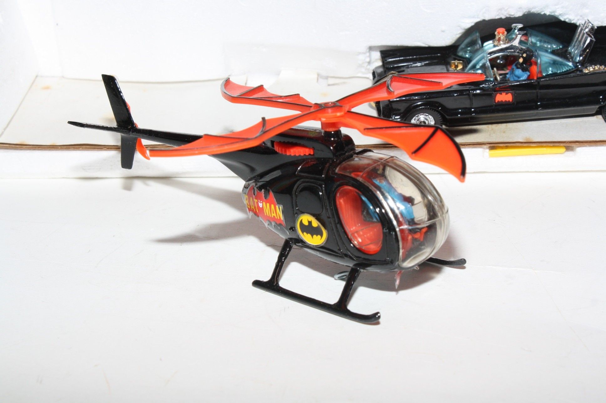 Corgi Gift Set 40 Triple Set Batmobile, Batcopter & BatBoat,Mint in ...
