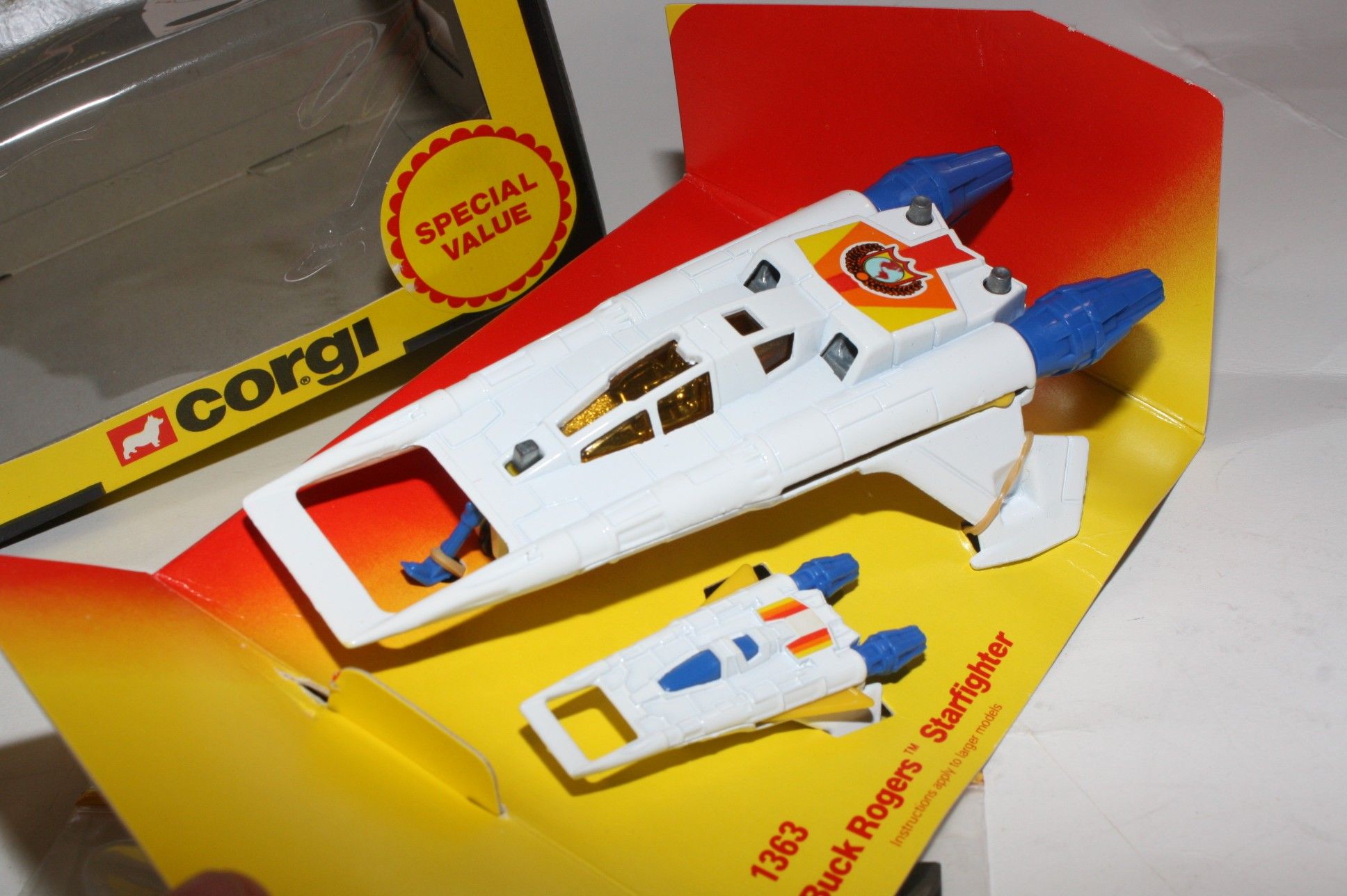 Corgi 1363 Buck Rogers Fighter Little & Large, Mint in VNM Original Box ...
