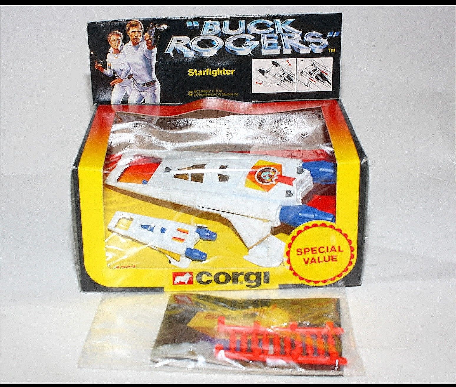Corgi 1363 Buck Rogers Fighter Little & Large, Mint in VNM Original Box ...
