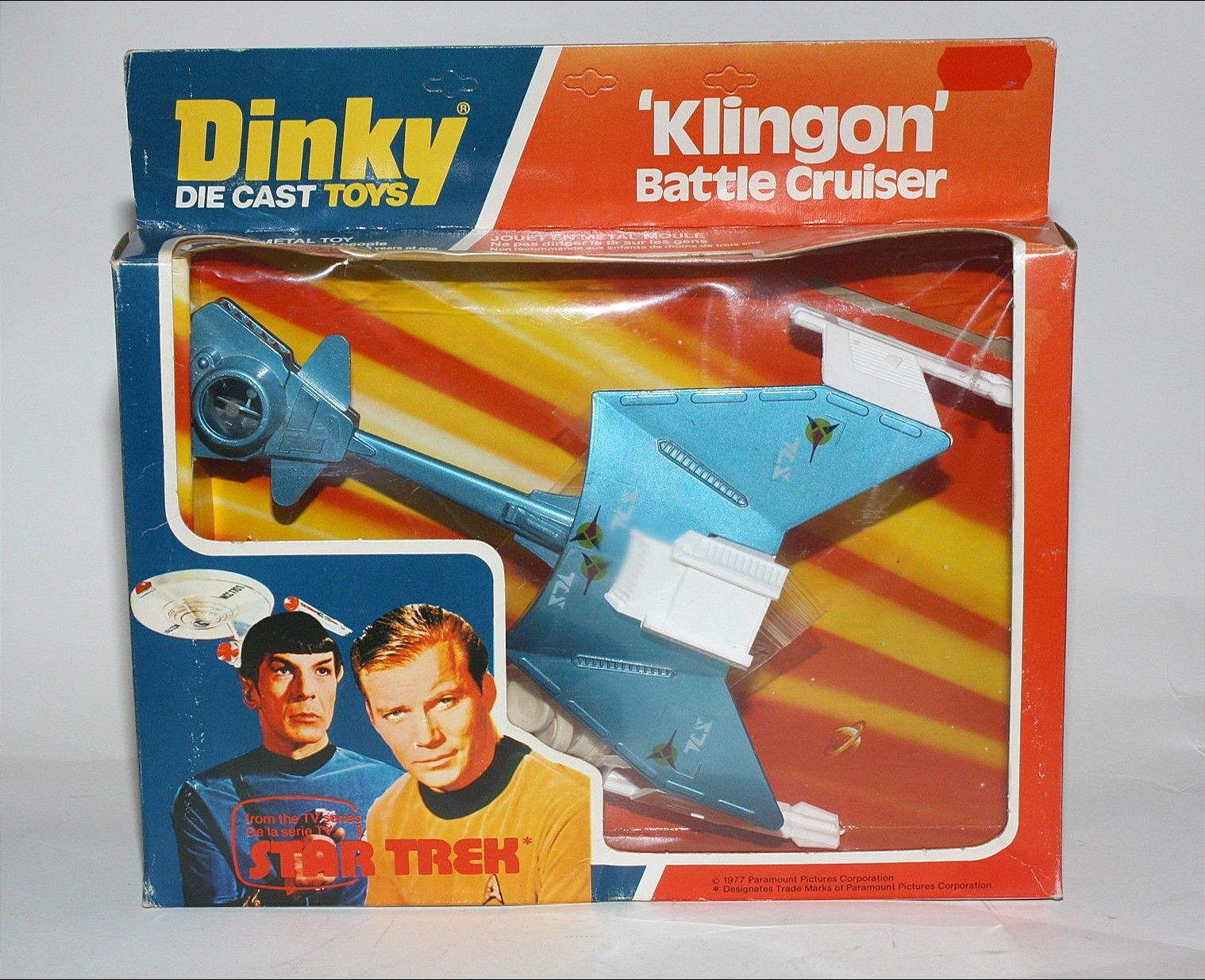 Dinky 357 Klingon Battle Cruiser, VNM in Good Original Box | DB ...