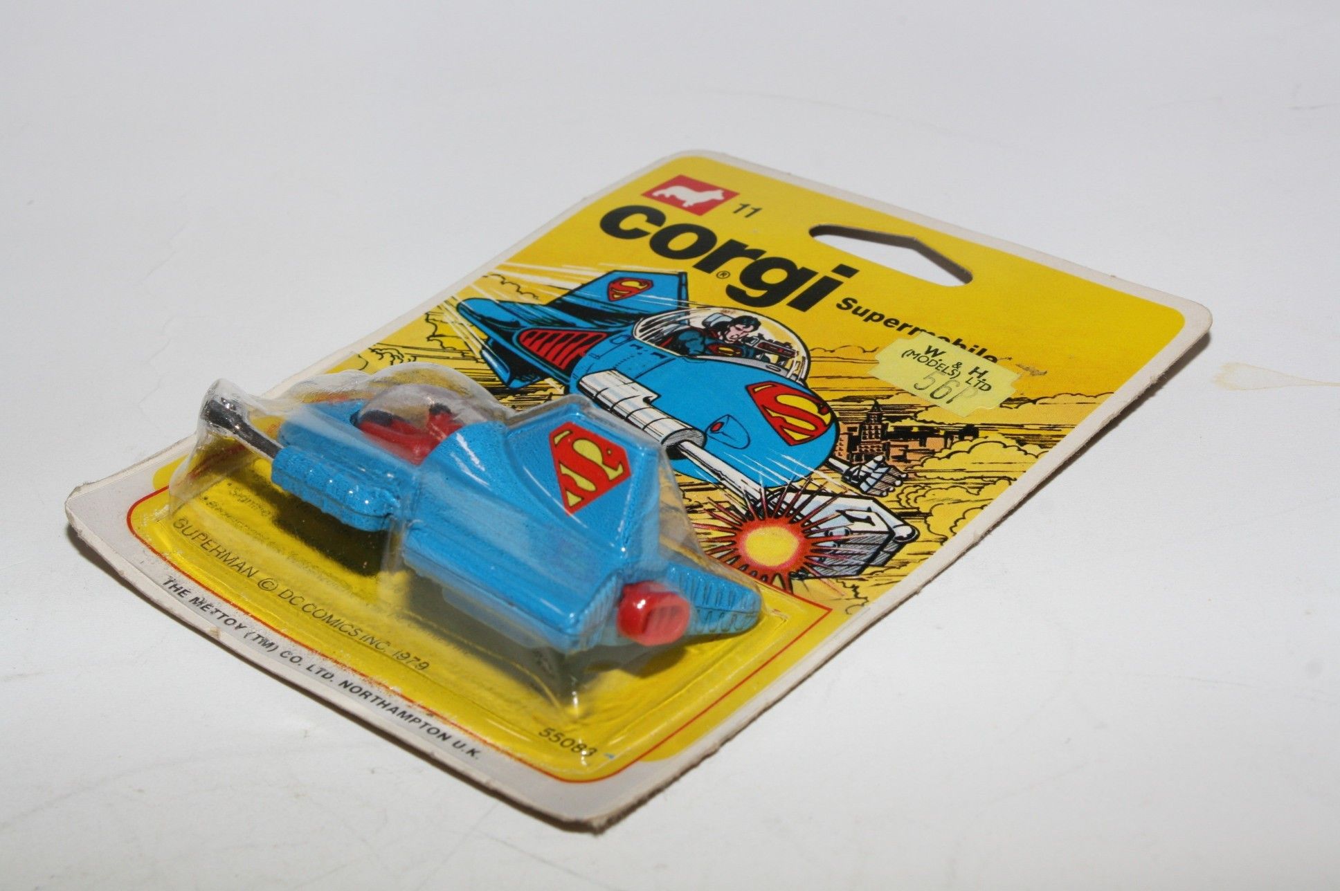 Corgi Juniors 11 Supermobile on Rare Yellow Card, Mint on Sealed ...