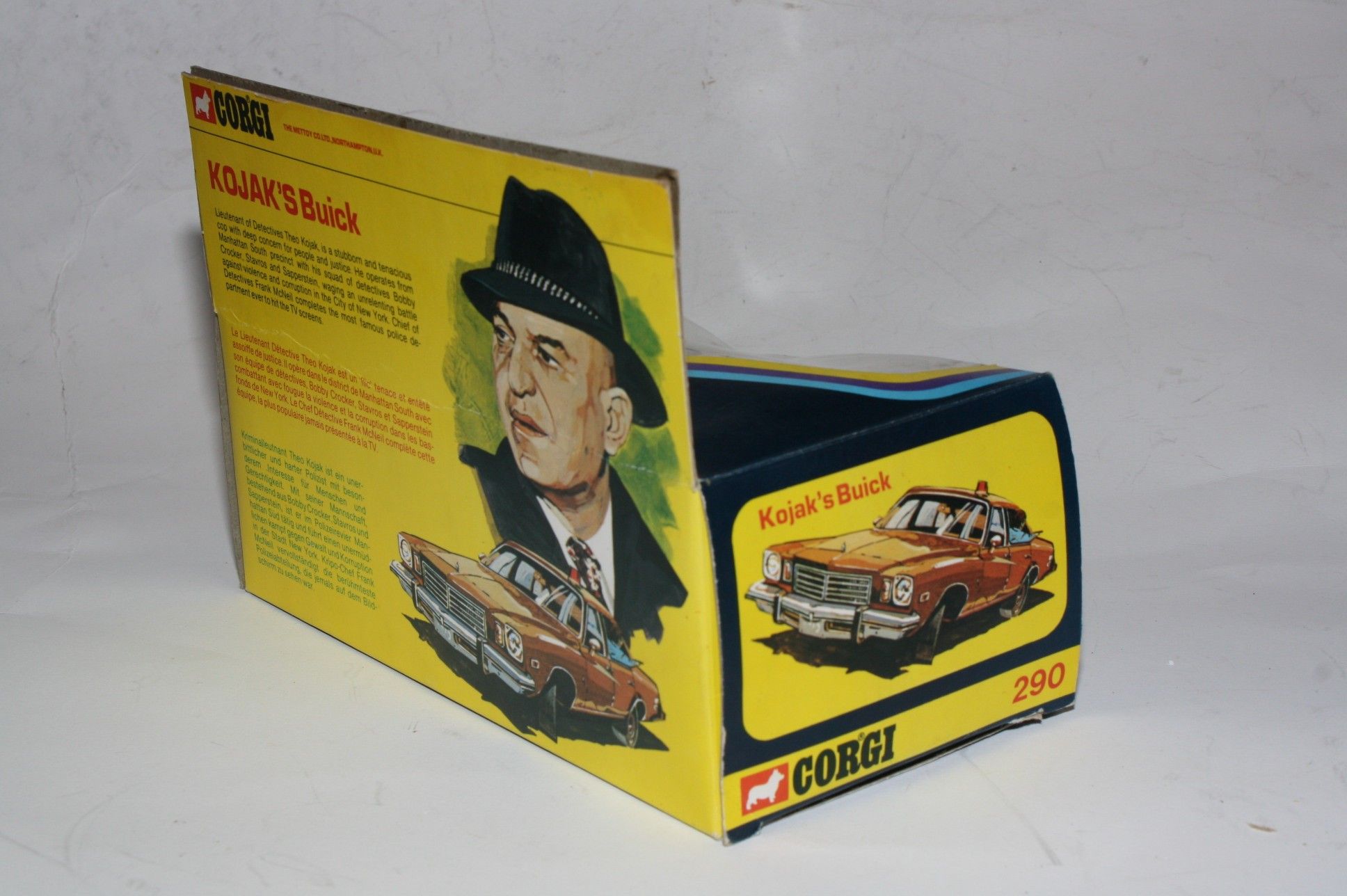 Corgi 290 Kojak Buick, Mint with Badge in Good Original Box | DB ...