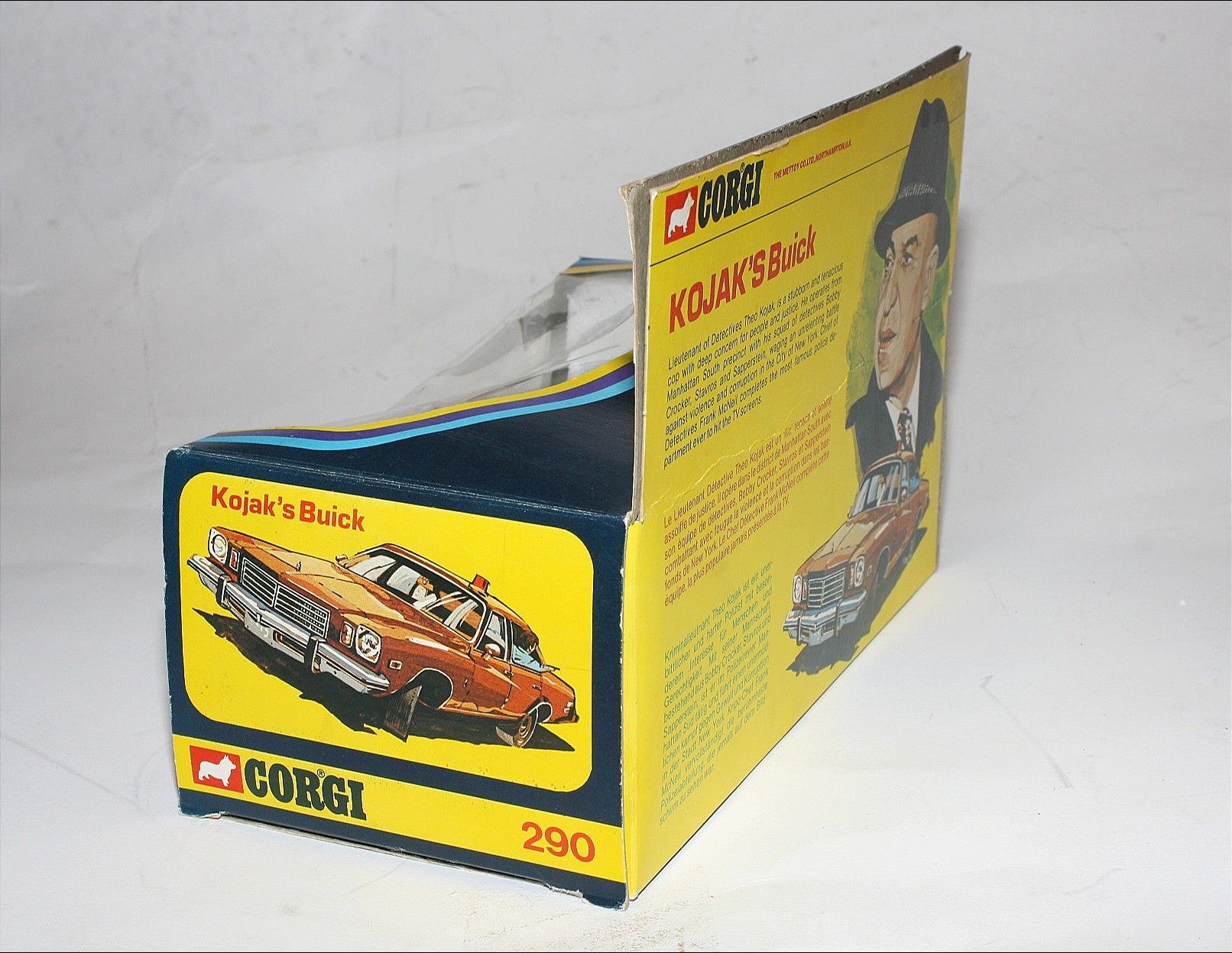 Corgi 290 Kojak Buick, Mint with Badge in Good Original Box | DB ...