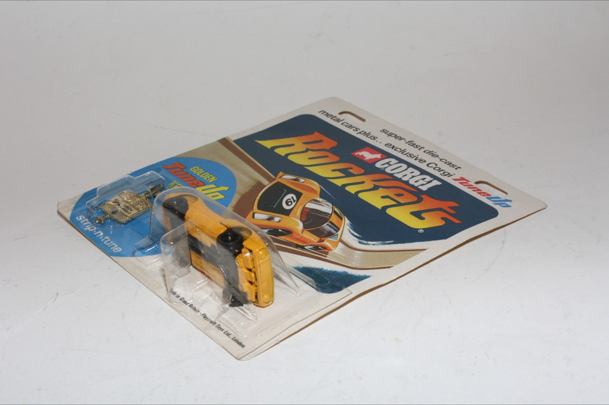 Corgi Rockets D904 Porsche Carrera 6 Racing Car, Mint in Sealed Blister ...