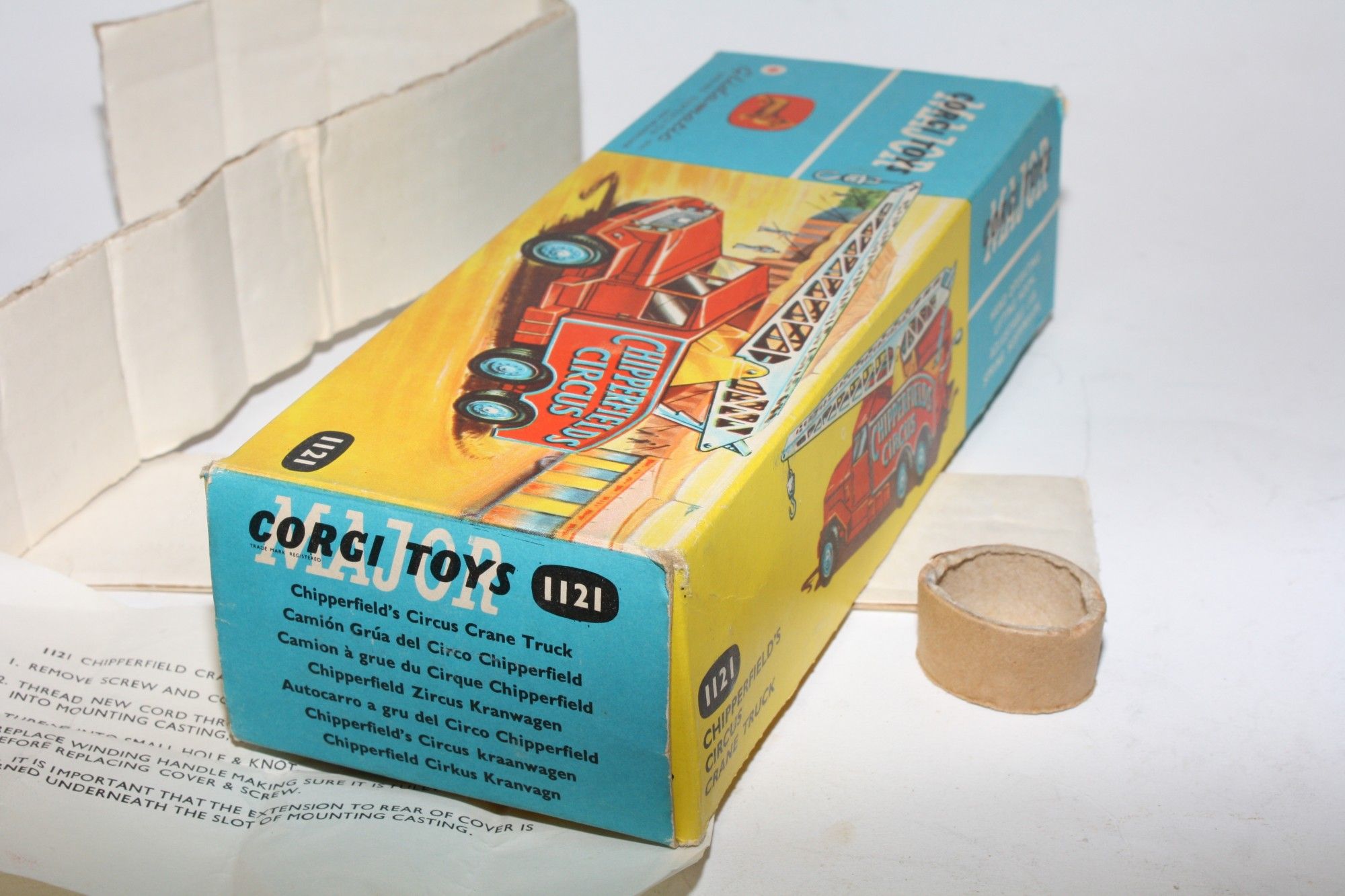 Corgi Chipperfields Circus Crane Truck 6x6, Mint in Good Original Box ...