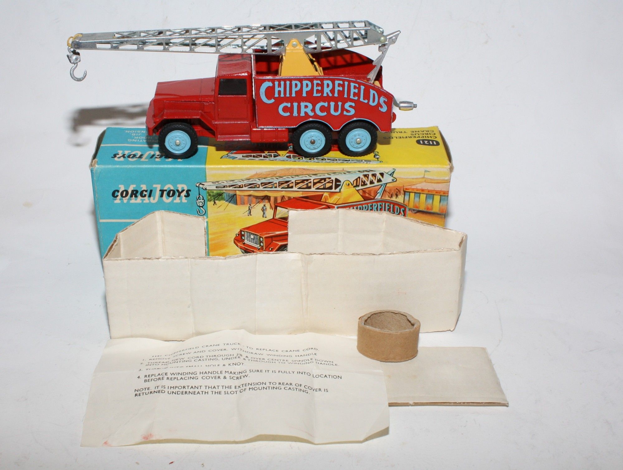 Corgi Chipperfields Circus Crane Truck 6x6, Mint in Good Original Box ...