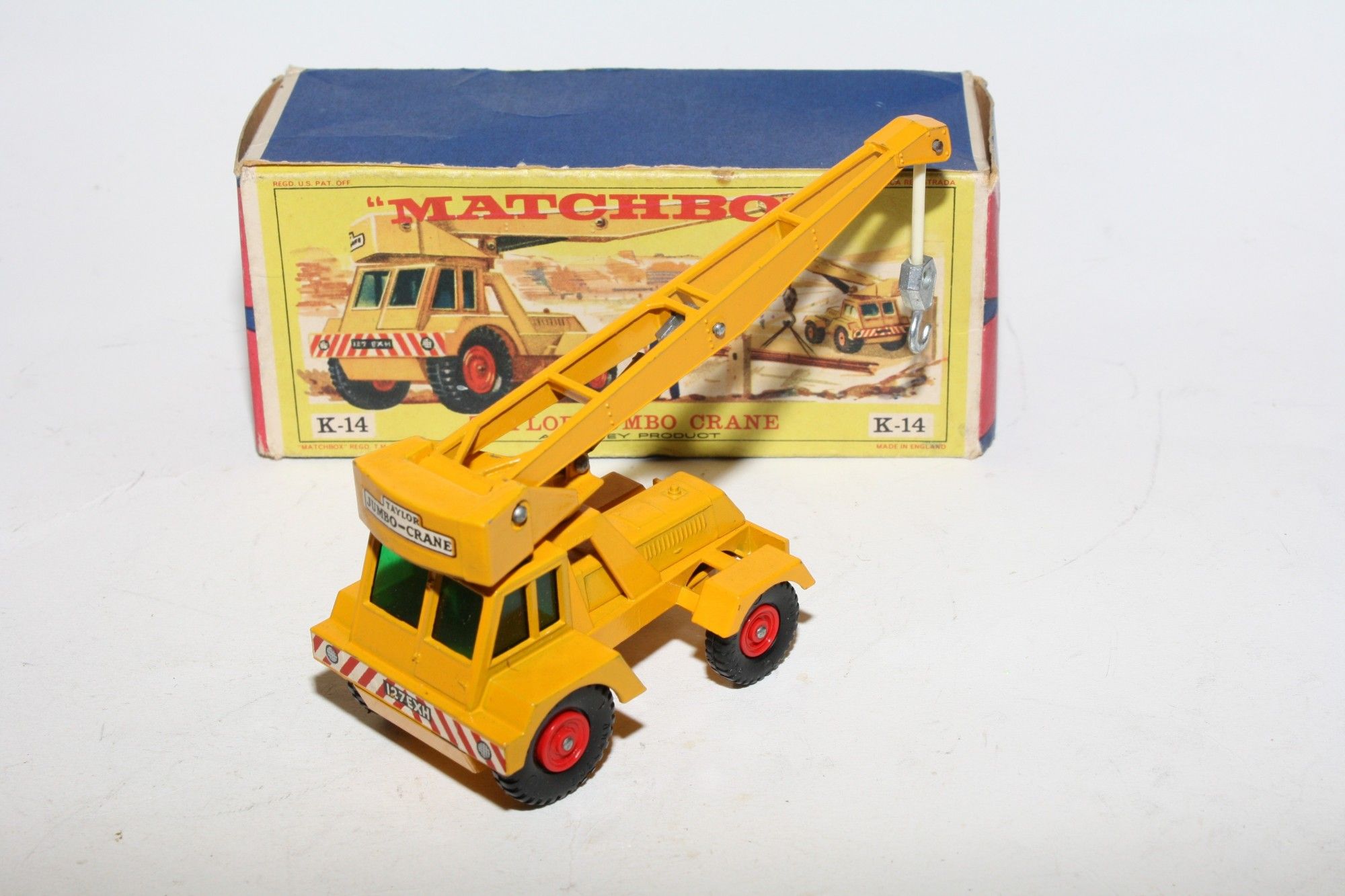 Matchbox K-14 King Size Jumbo Crane, VNMin Original Box | DB Collectables