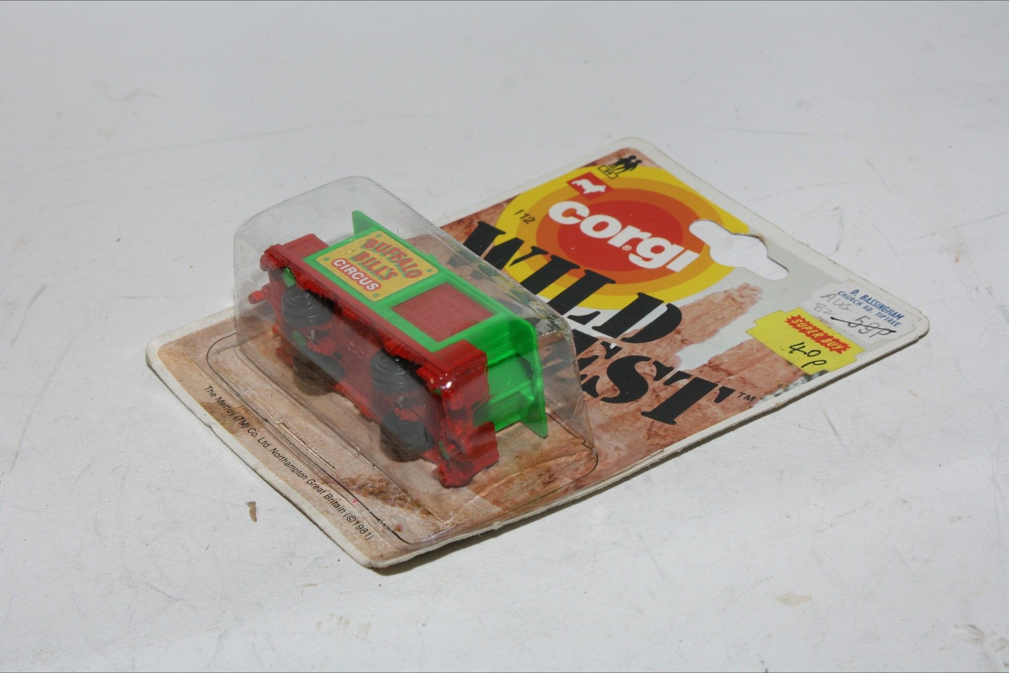 Corgi Juniors 112 Wild West Buffalo Bill Wagon, Mint in Sealed Blister ...