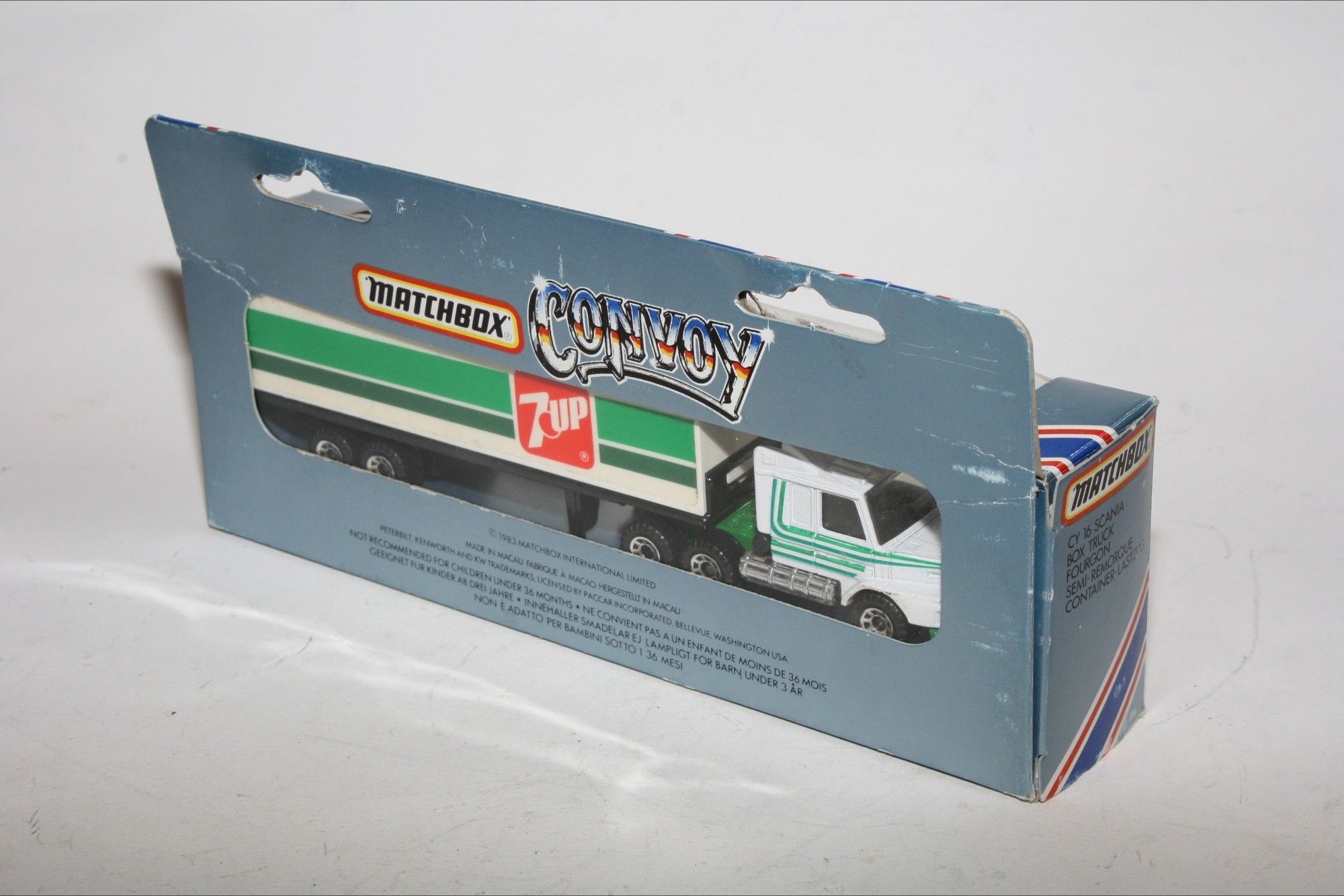Matchbox Convoy CY16 Scania Box Truck, VNM in Original Box | DB ...