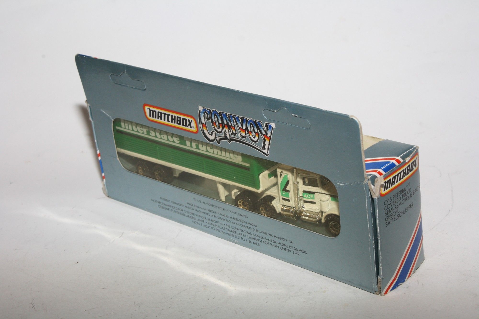 Matchbox CY5 Convoy, Peterbilt Covered Wagon, Mint in Original Box | DB ...