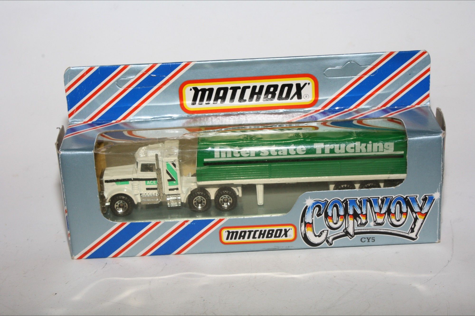 Matchbox CY5 Convoy, Peterbilt Covered Wagon, Mint in Original Box | DB ...