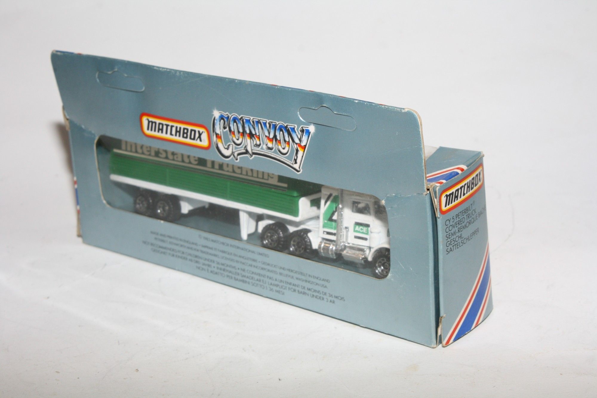 Matchbox Convoy CY5 Peterbilt Covered Wagon, Mint in Original Box | DB ...