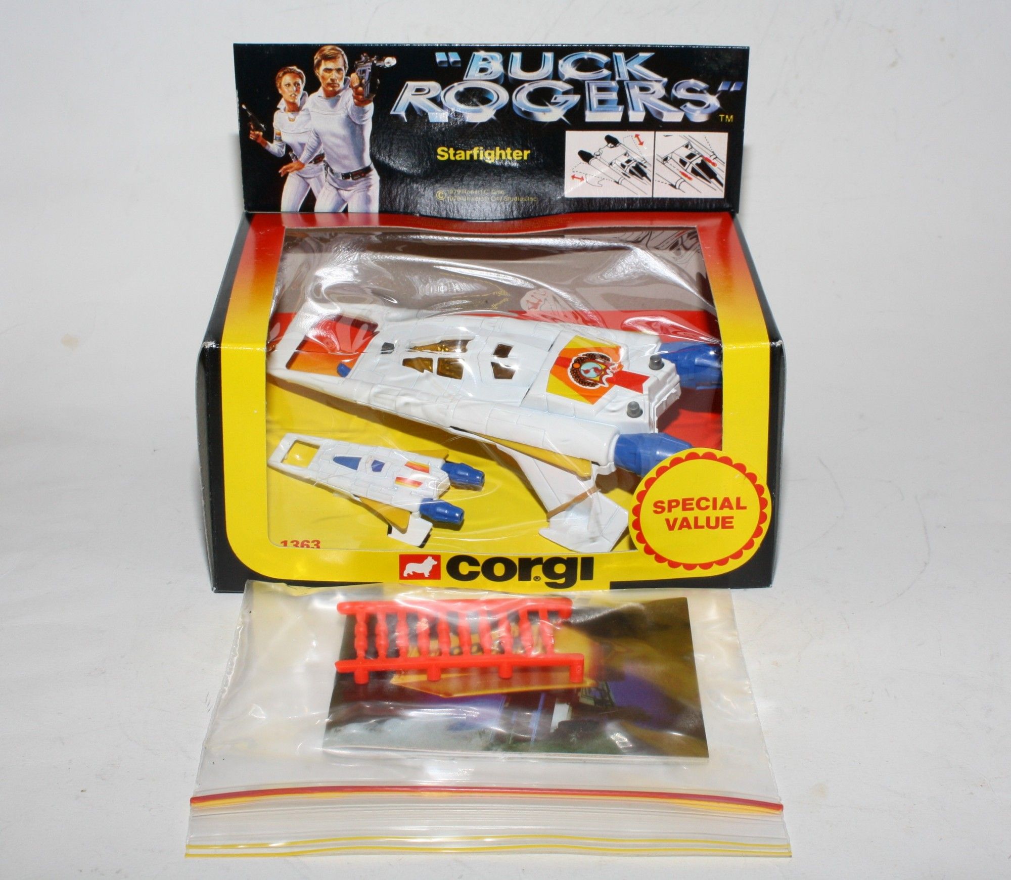 Corgi 1363 Buck Rogers Fighter, Little & Large, MIB, Ex Shop Stock, (3 ...