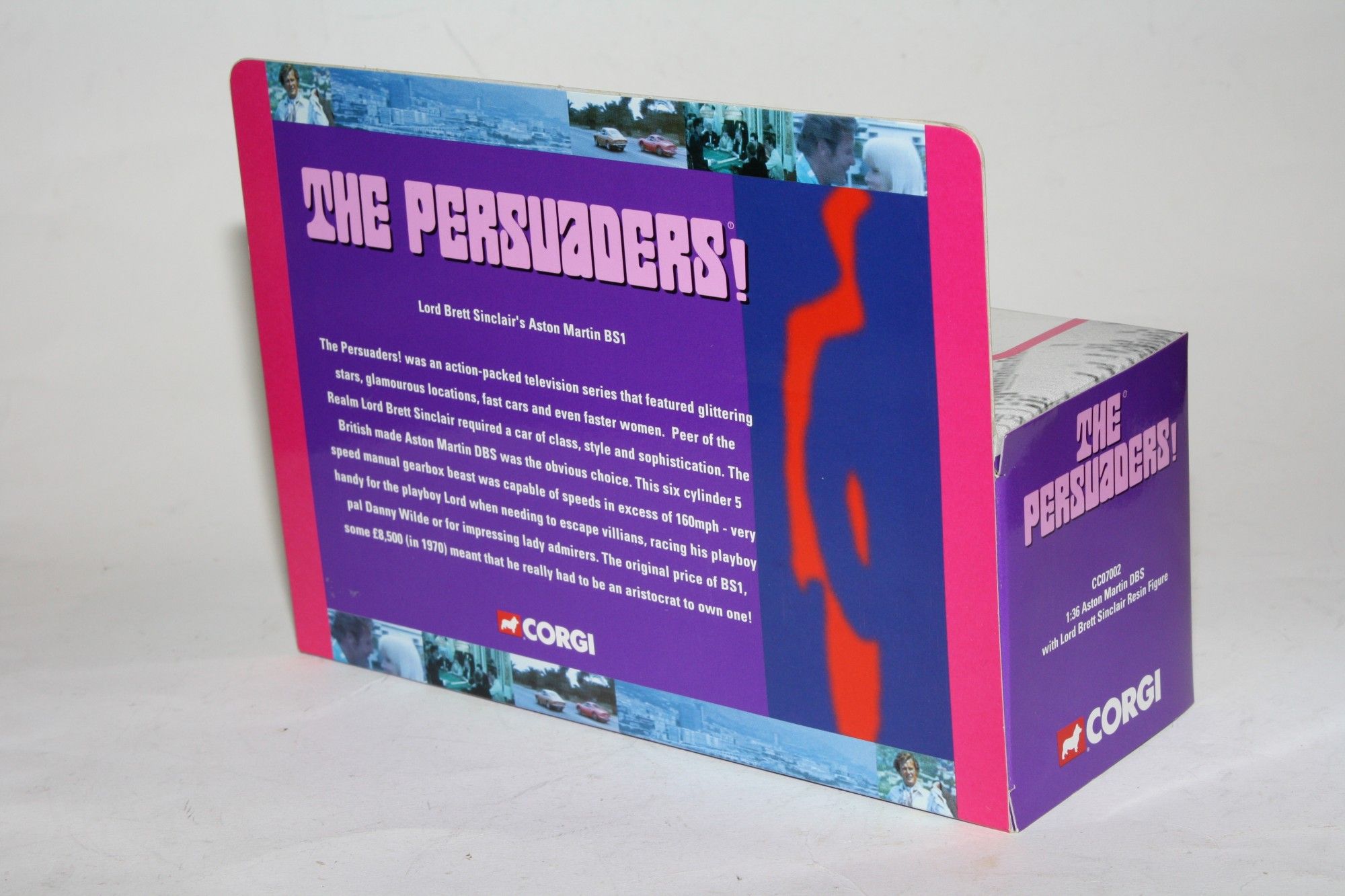 Corgi CC07002 The Persuaders Aston Martin DBS & Figure, MIB | DB ...