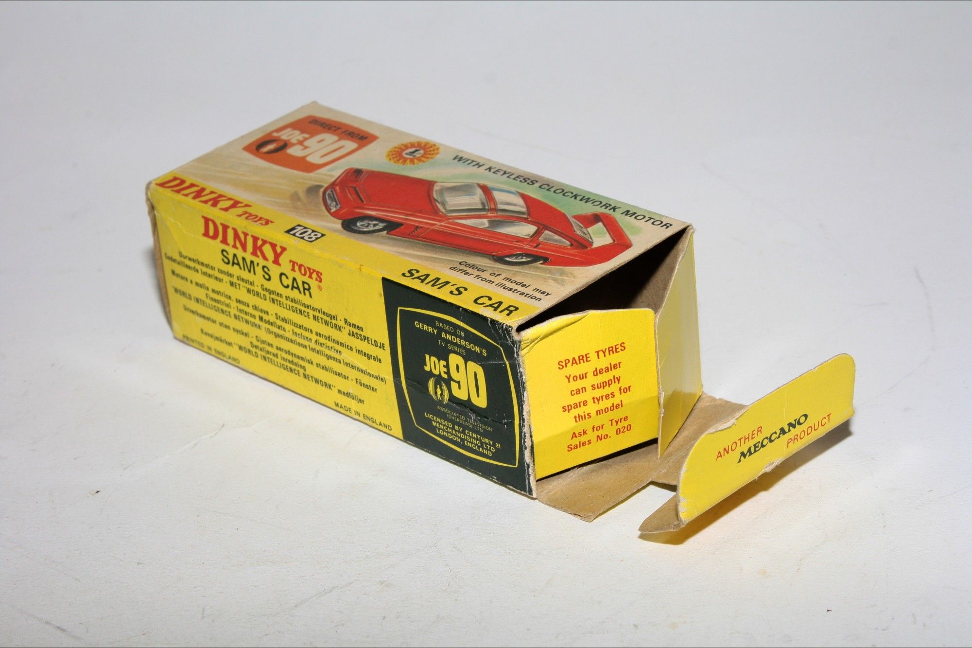 Dinky 108 Sams Car, Original Outer Box ONLY | DB Collectables