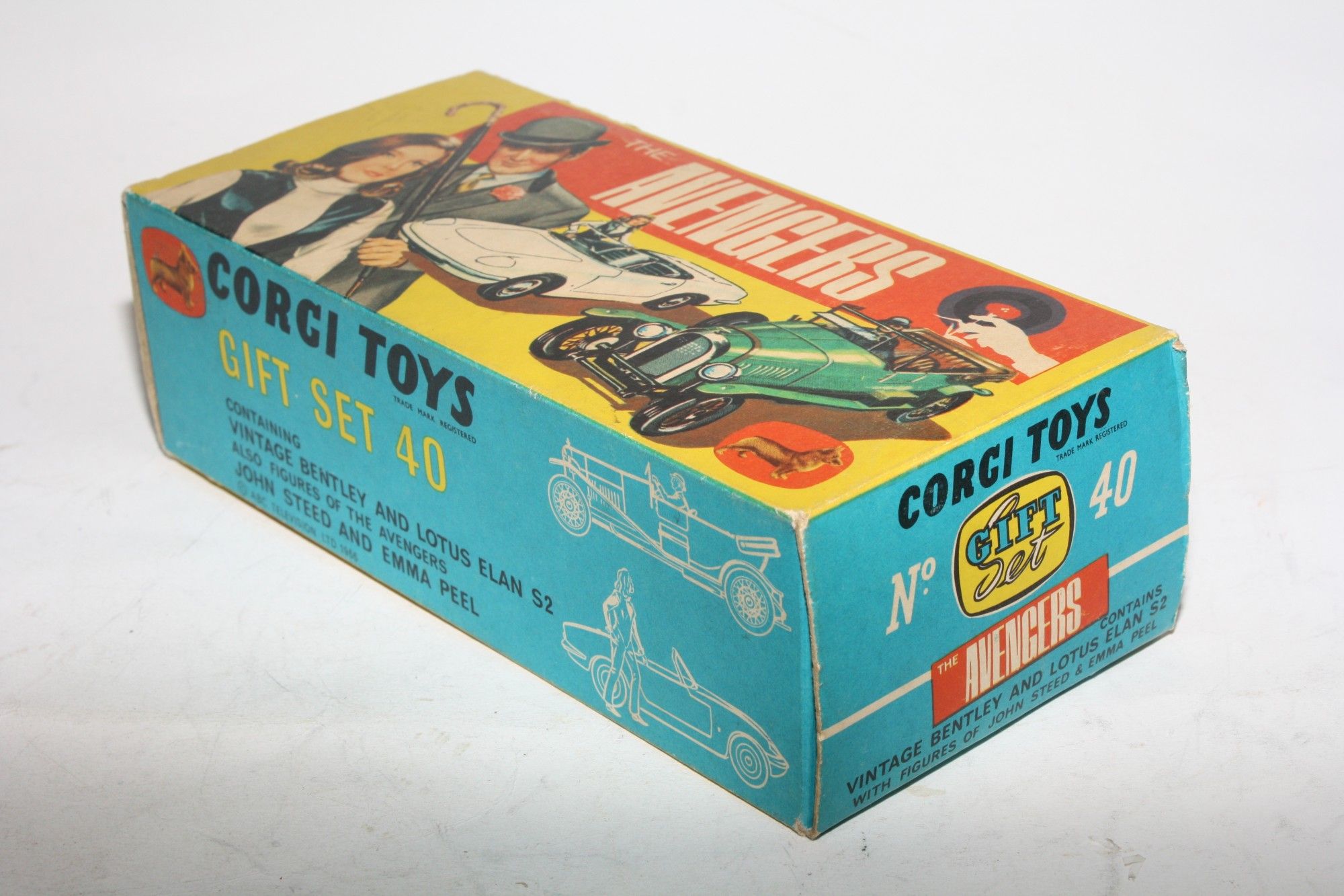 Corgi Gift Set 40, The Avengers Set, VNM in Good Original Box | DB ...