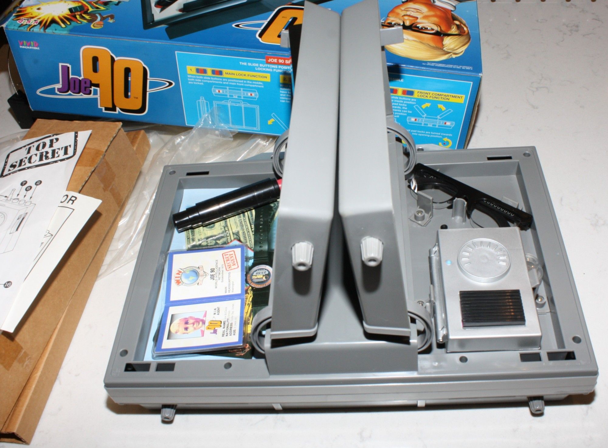 Joe 90 Secret Agent Spy Case (Vivid Imaginations) Mint in VNM Original ...