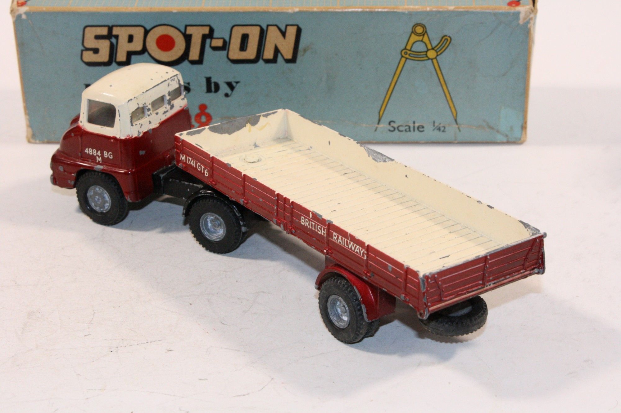 Spot-On Thames Trader with Box Trailer 111/A1, VGC in Original Box | DB ...