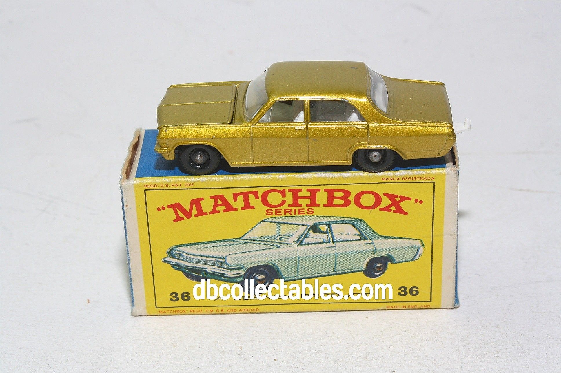 Matchbox 36c Opel Diplomat, Excellent Condition in Original Box | DB ...