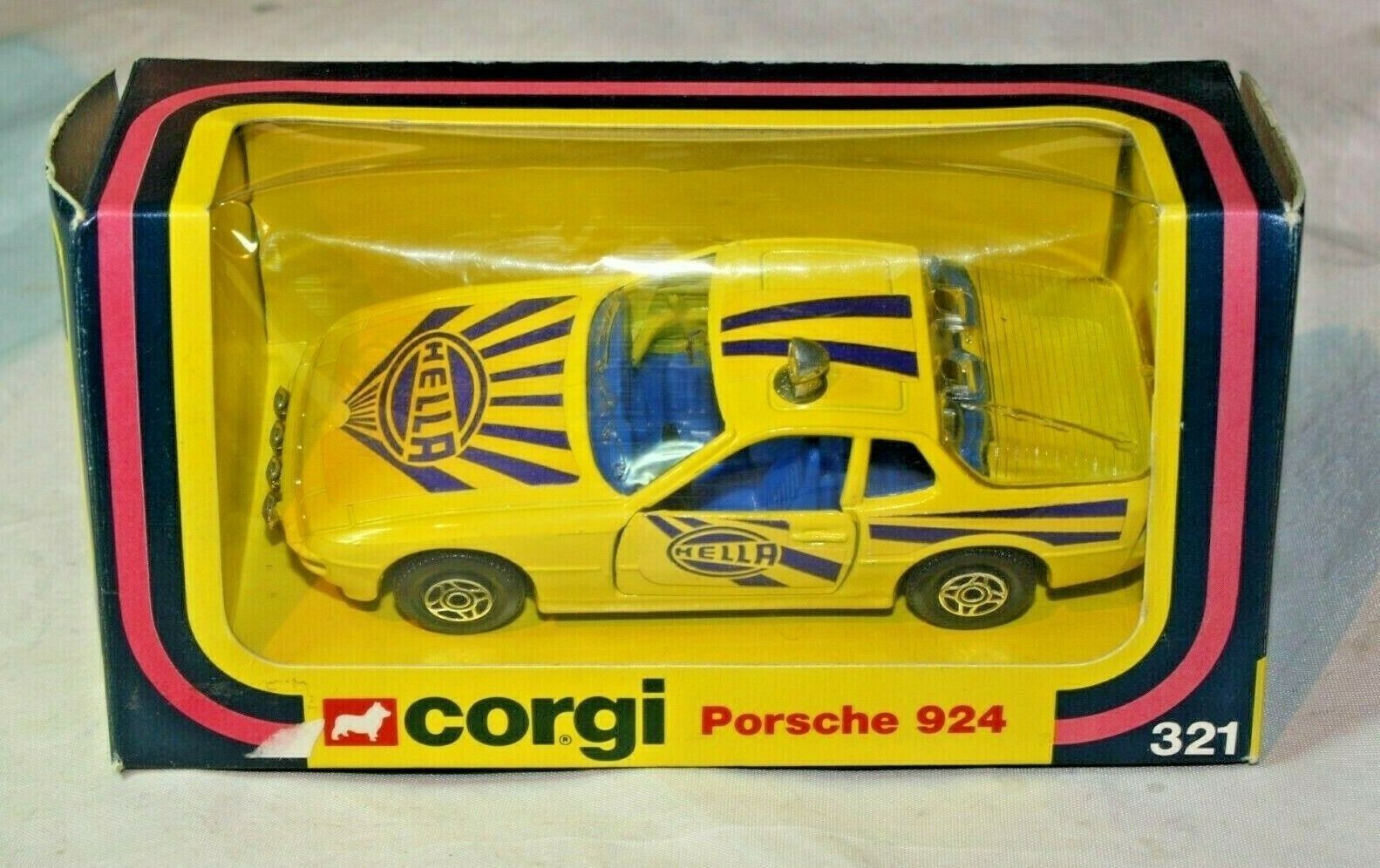 Corgi 321 Porsche 924 (Hella Livery), Mint in Good Original Box | DB ...