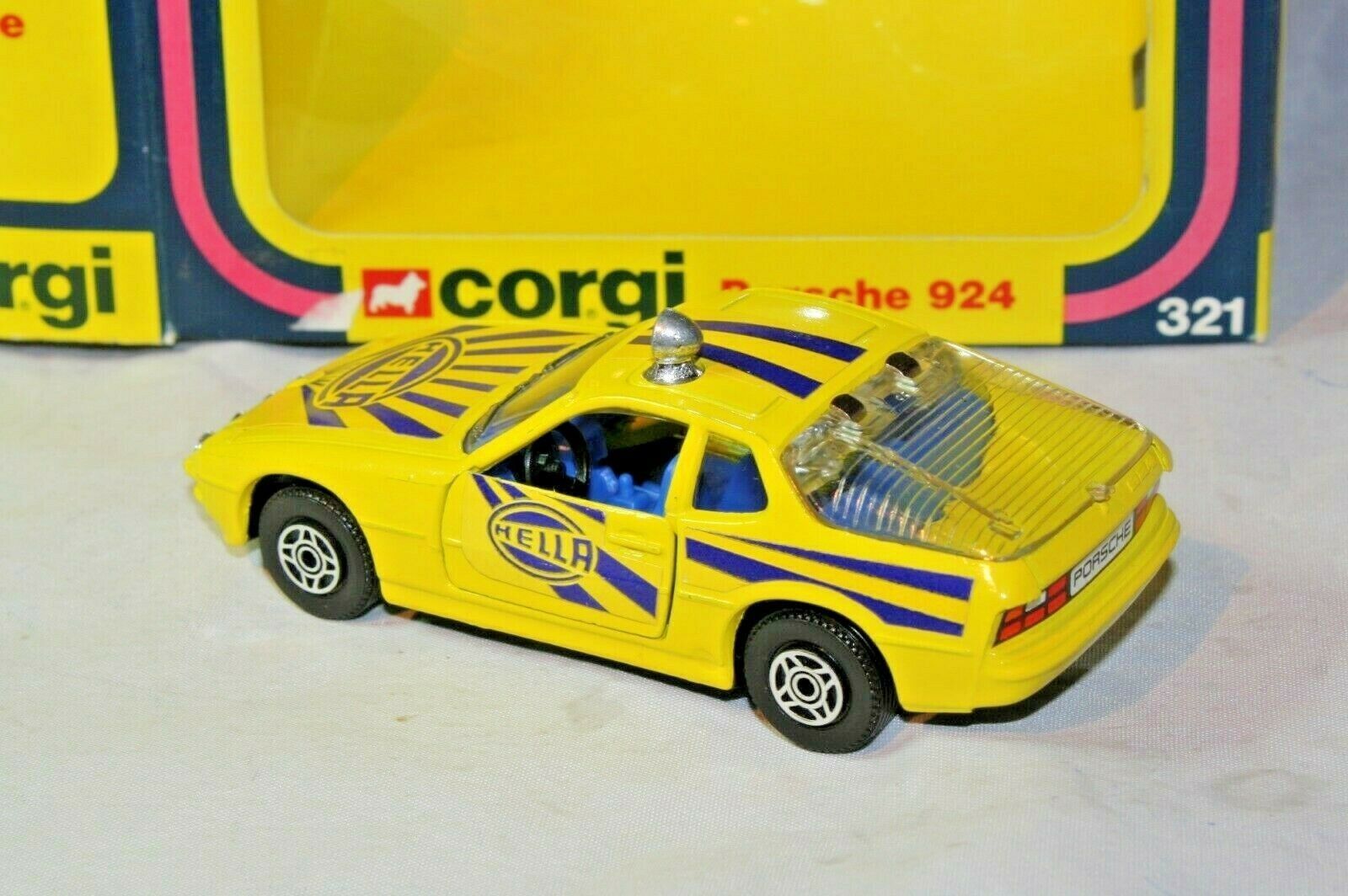 Corgi 321 Porsche 924 (Hella Livery), Mint in Good Original Box | DB ...