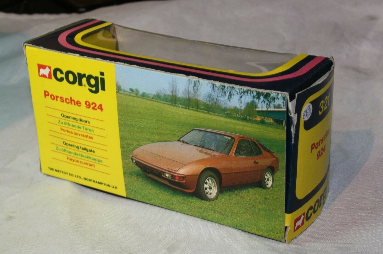 Corgi 321 Porsche 924 (Hella Livery), Mint in Good Original Box | DB ...