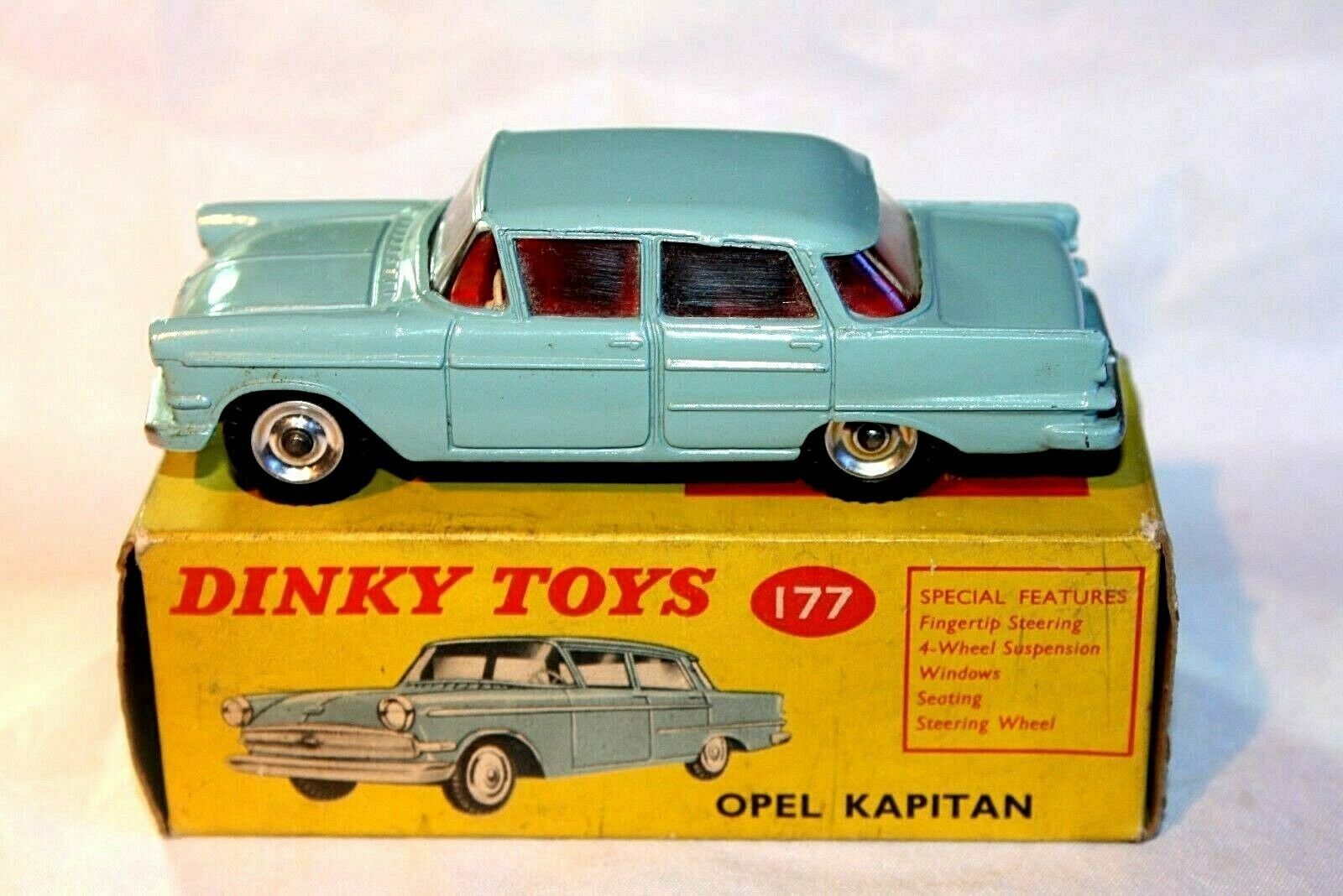 Dinky 177 Opel Kapitan, Mint Condition in Excellent Original Box | DB ...