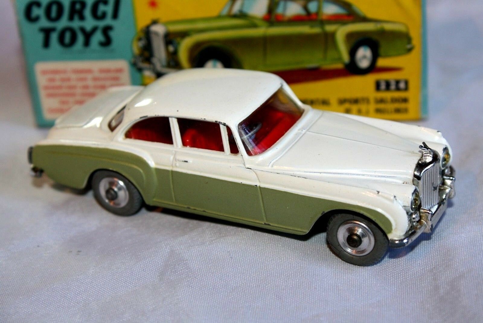 Corgi 224 Bentley Continental Sports Saloon, Excellent Condition in ...