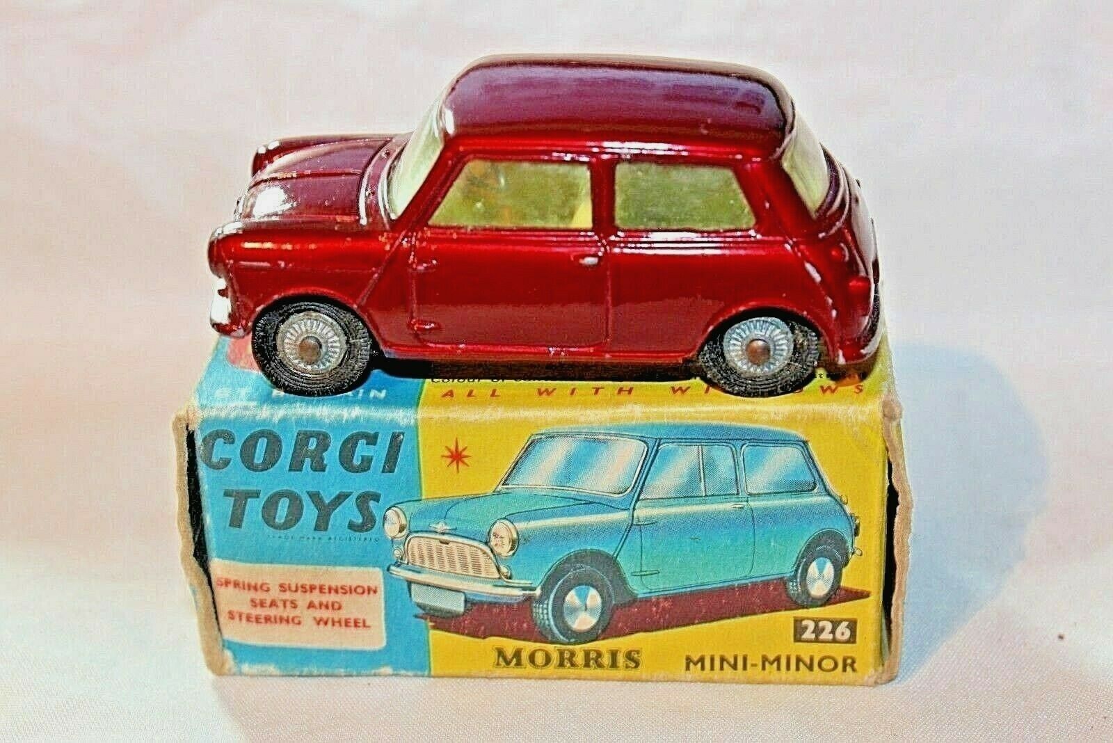 Corgi 226 Morris Mini, VNM in Original Box | DB Collectables