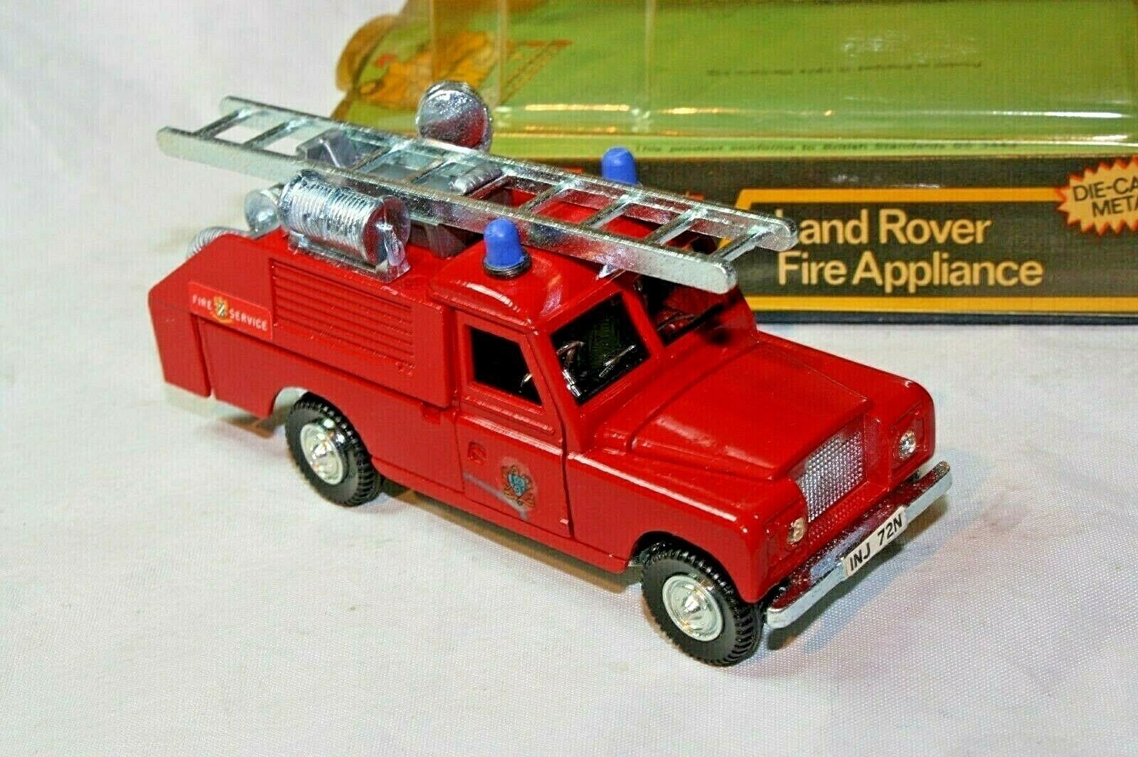 Dinky 282 Land Rover Fire Appliance, Mint in Good Original Bubble Box ...