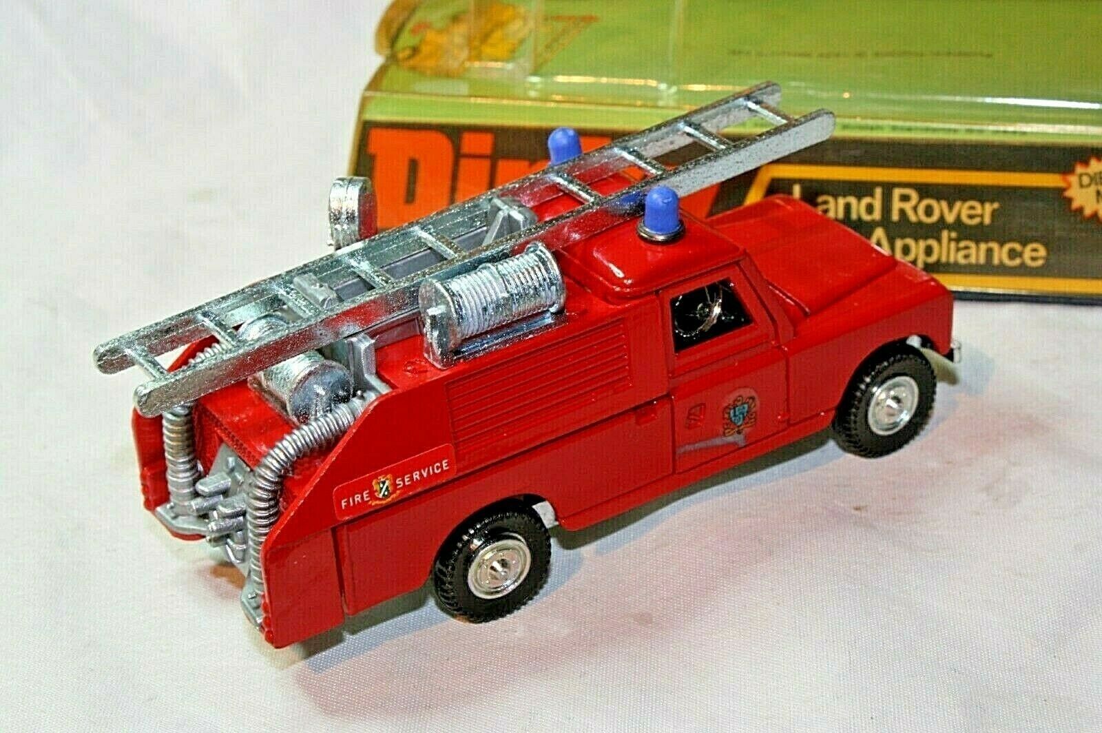Dinky 282 Land Rover Fire Appliance, Mint in Good Original Bubble Box ...