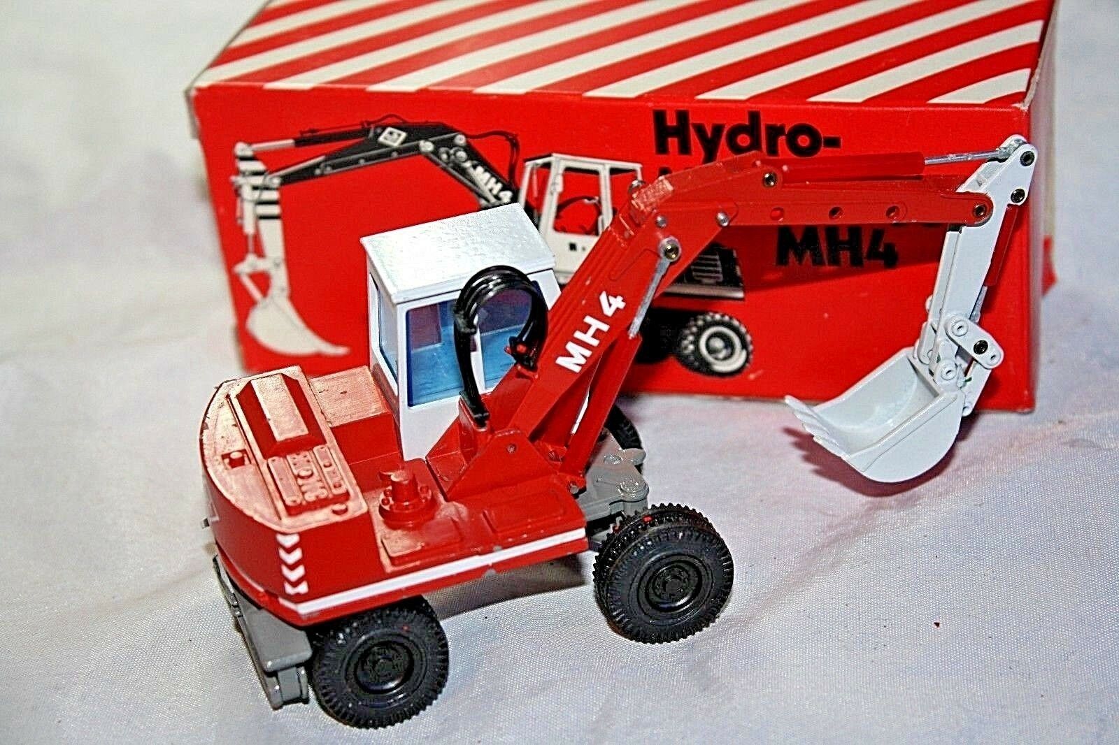 VINTAGE NZG O&K #162 HYDRO MOBILBAGGER MH4 DIGGER IN ORIGINAL BOX 1/50 ...