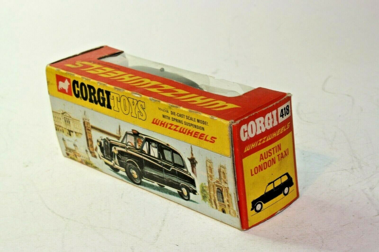 Corgi 418 Austin London Taxi, Mint Condition in Original Box | DB ...