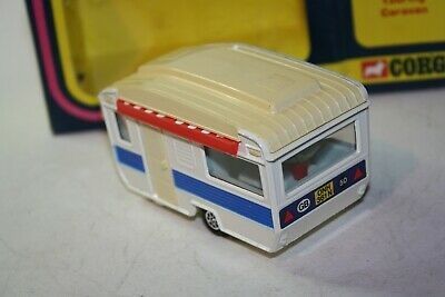Corgi 490 Touring Caravan, Mint in Original Box | DB Collectables