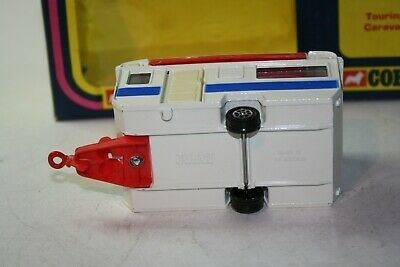 Corgi 490 Touring Caravan, Mint in Original Box | DB Collectables