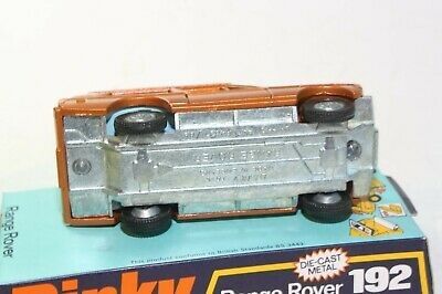 Dinky 192 Range Rover, Mint in Excellent Original Bubble | DB Collectables