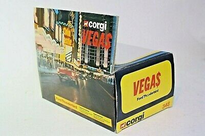 Corgi 348 Vegas Thunderbird, Mint Condition in Original Box | DB ...