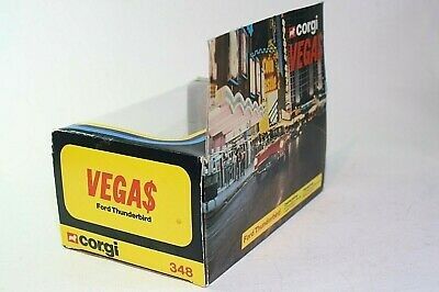 Corgi 348 Vegas Thunderbird, Mint Condition in Original Box | DB ...
