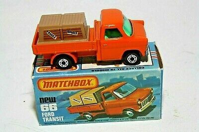 Matchbox 66e Ford Transit Mk1 Pick Up, Mint in VNM Original Box | DB ...