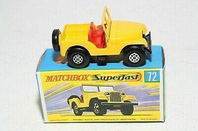 Matchbox 72b CJ5 Jeep, Mint in Excellent Original Box | DB Collectables
