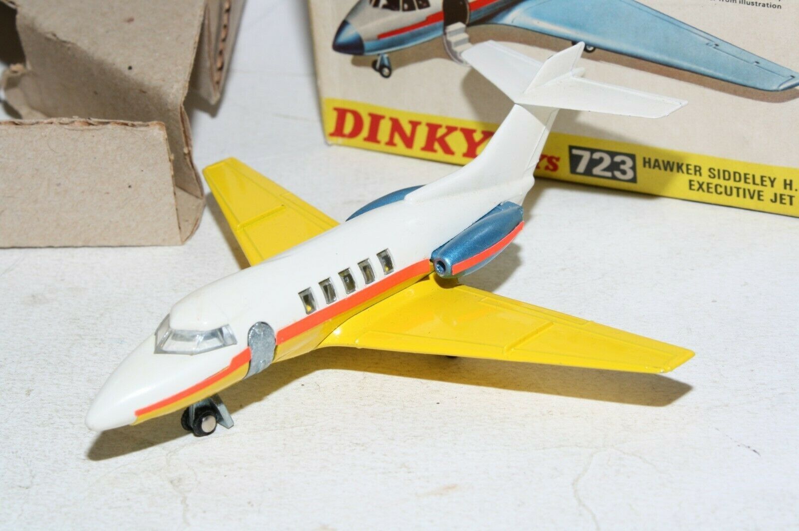 Dinky 723 Hawker Siddeley Executive Jet,Mint Condition in Excellent ...