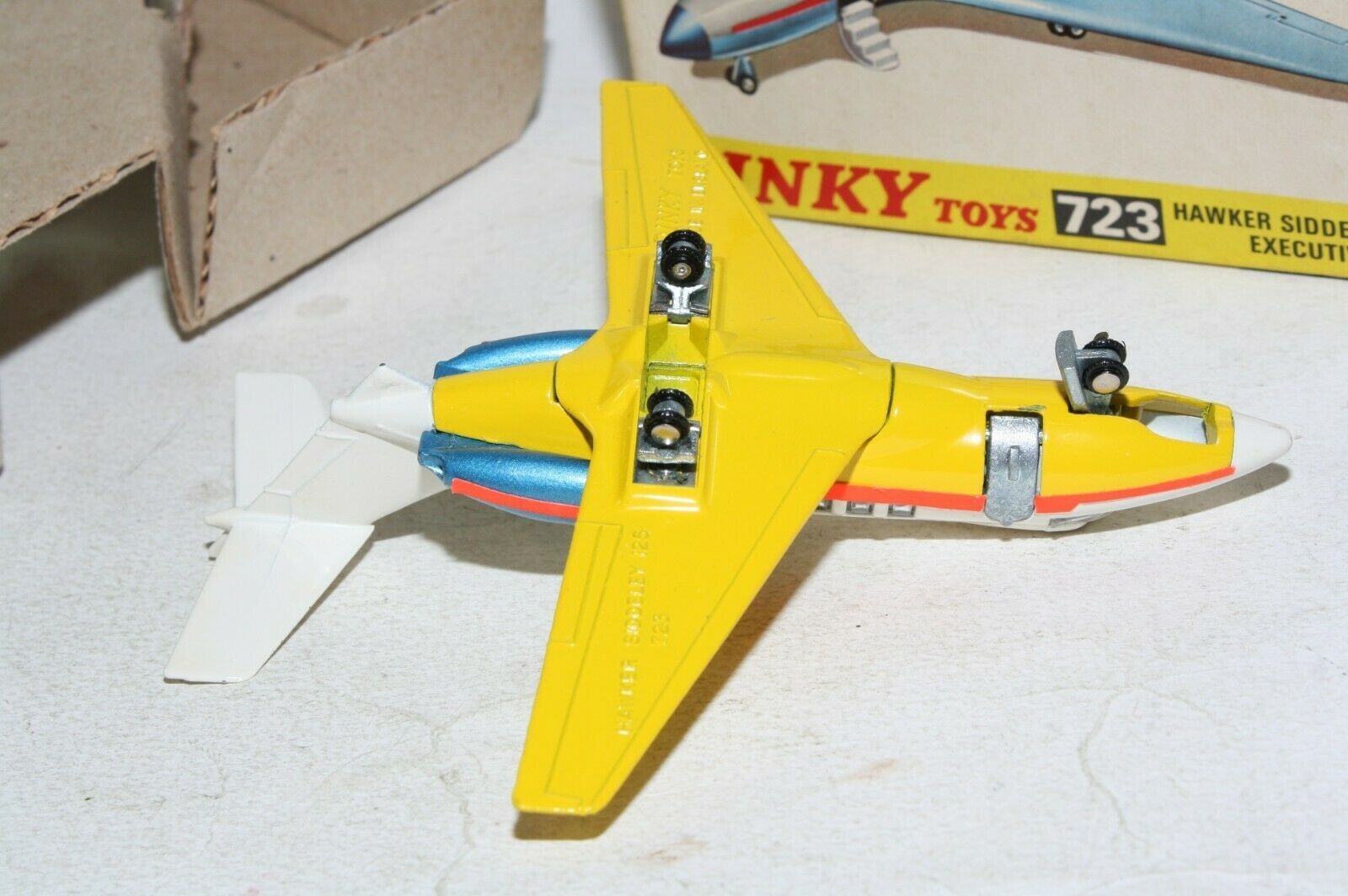 Dinky 723 Hawker Siddeley Executive Jet,Mint Condition in Excellent ...