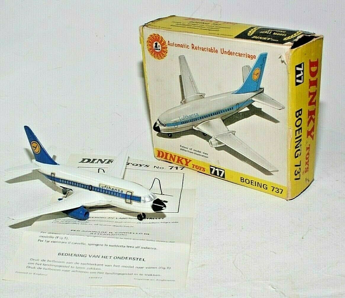 Dinky 717 Boeing 737, VNM Condition in Original box | DB Collectables