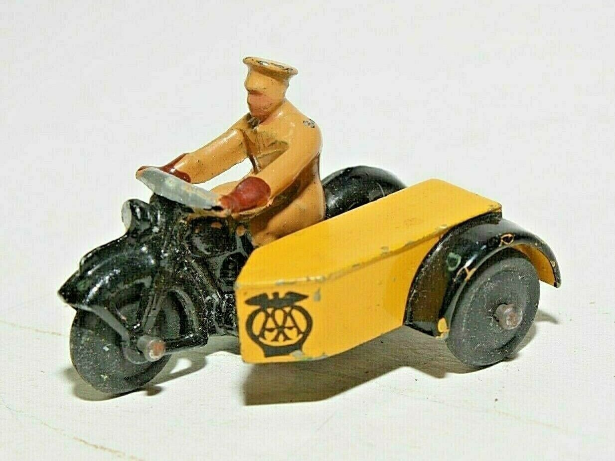 Dinky 44b AA Motorcycle Patrol, Very Good Condition, Post War | DB ...