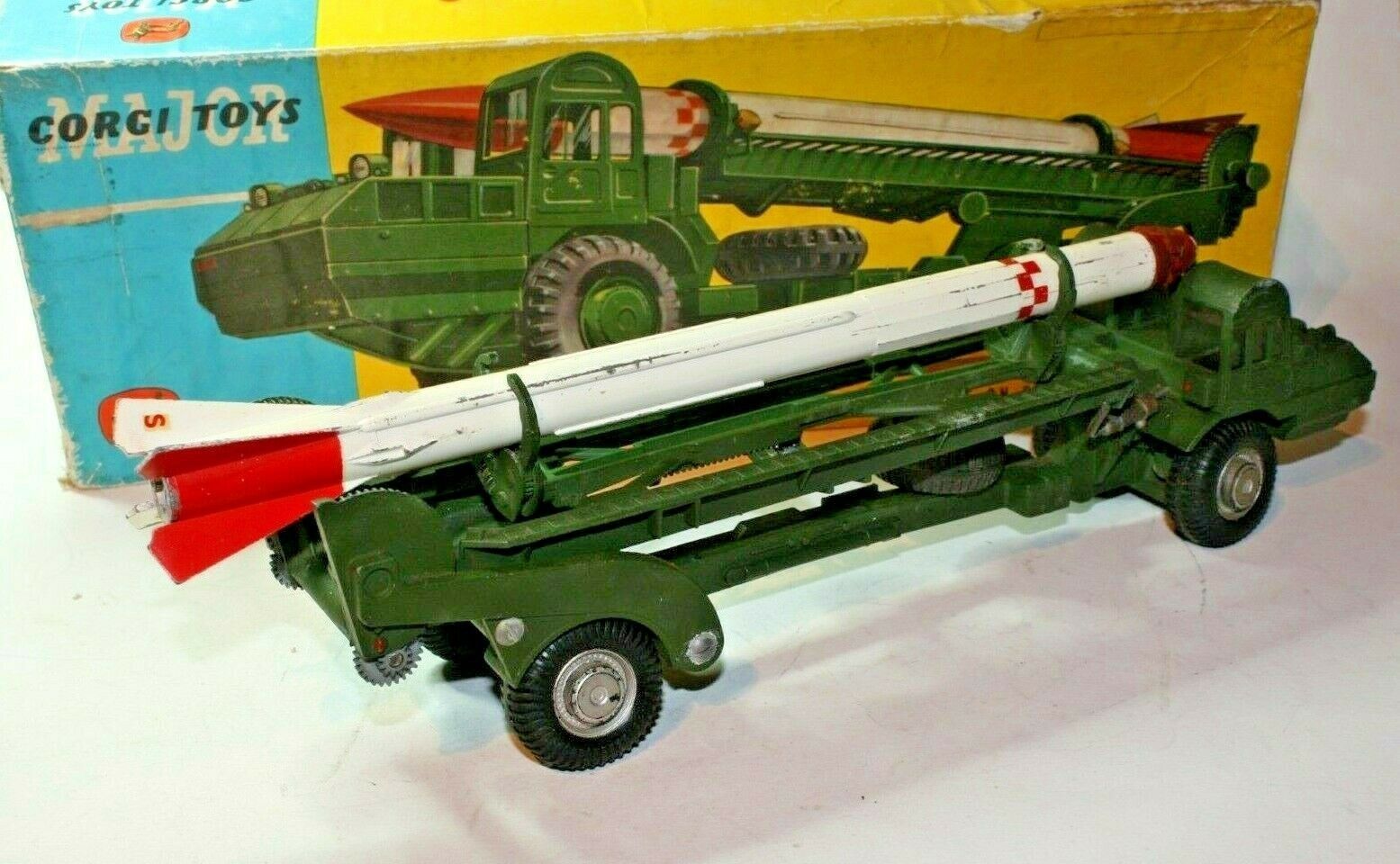 Corgi 1113 Corporal Missile on Erector Vehicle, Good Condition in ...