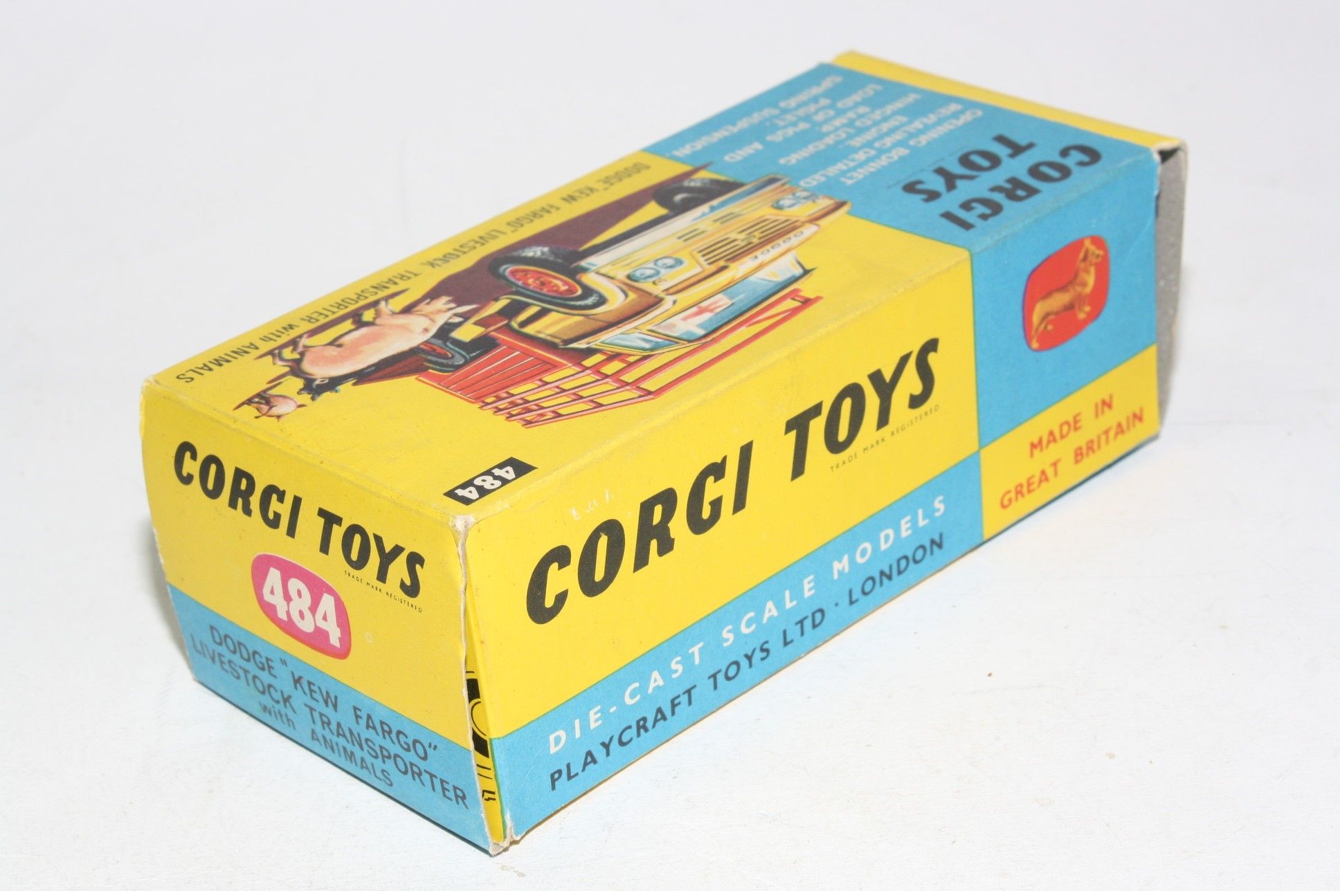 Corgi 484 Dodge Livestock Truck, VNM in Good Original Box | DB Collectables