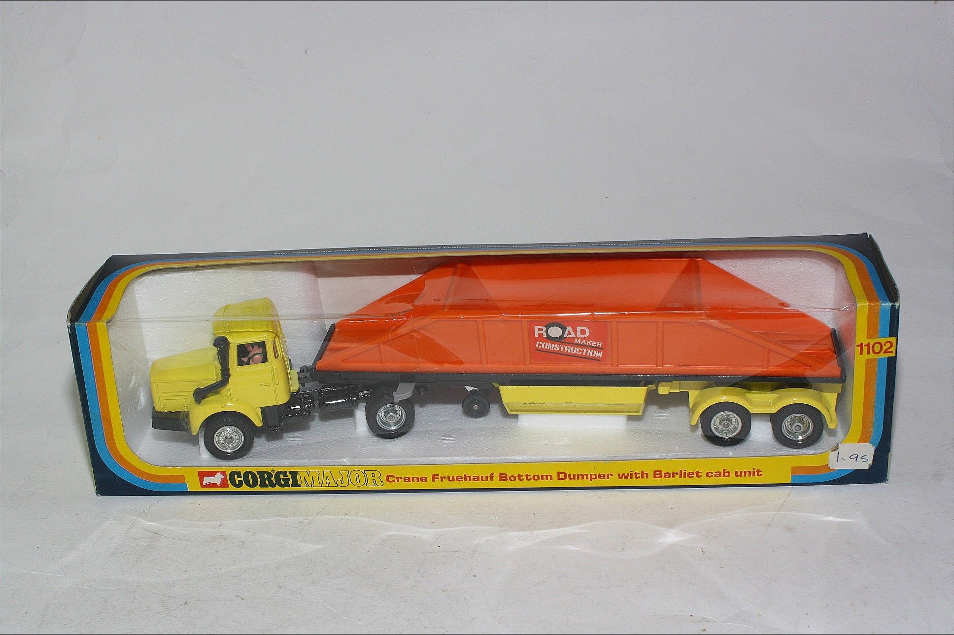 Corgi 1102 Fruehauf Dumper, MInt Condition in Original Box | DB ...