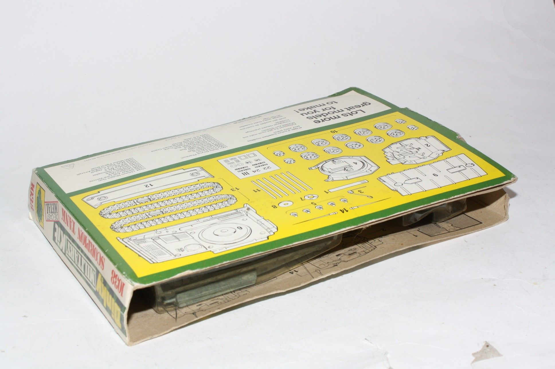 Dinky 1038 Scorpion Tank Action Kit, Mint in Unopened Box | DB Collectables