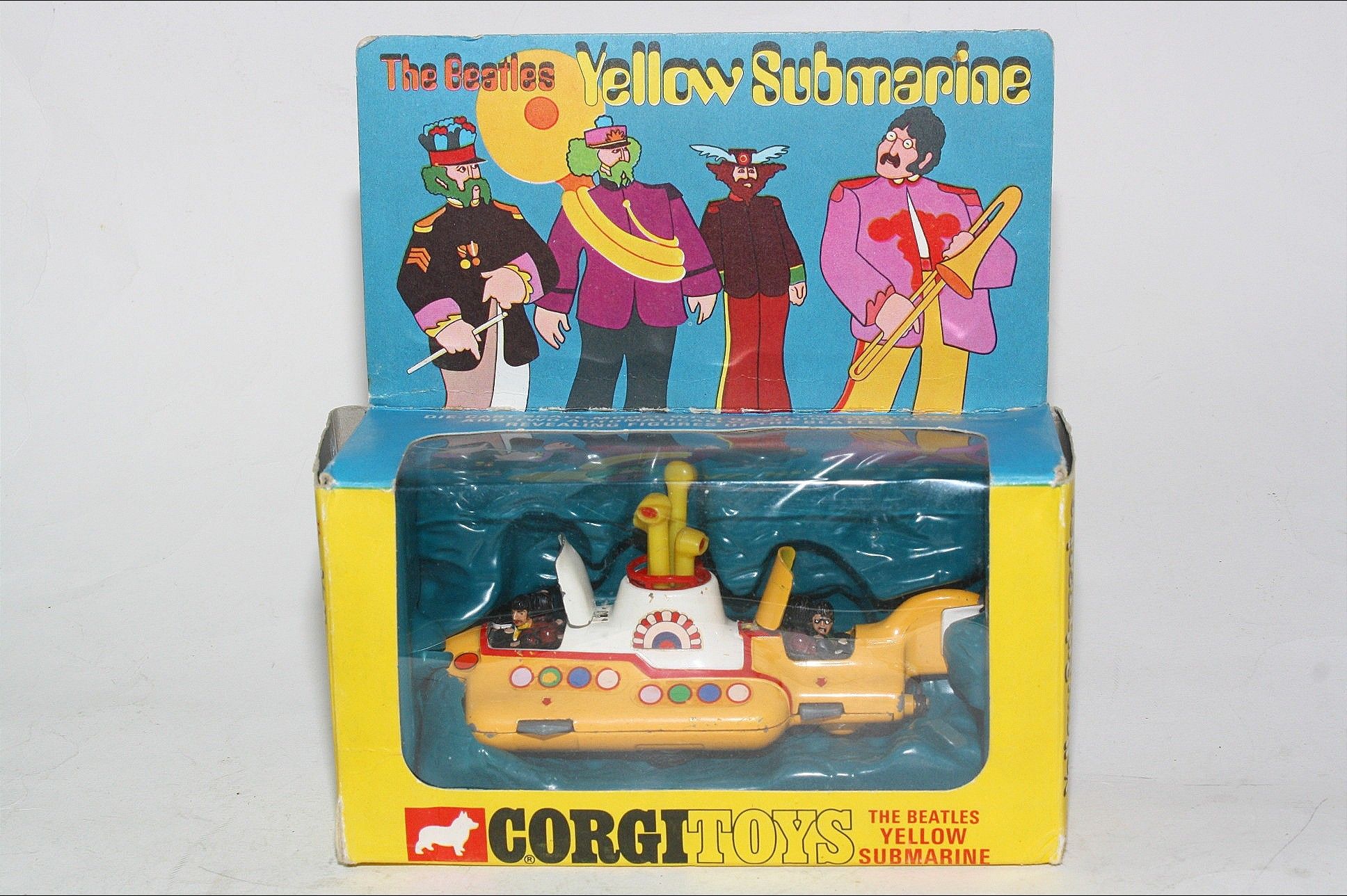 Corgi 803 Yellow Submarine, VGC in Good Original Box | DB Collectables