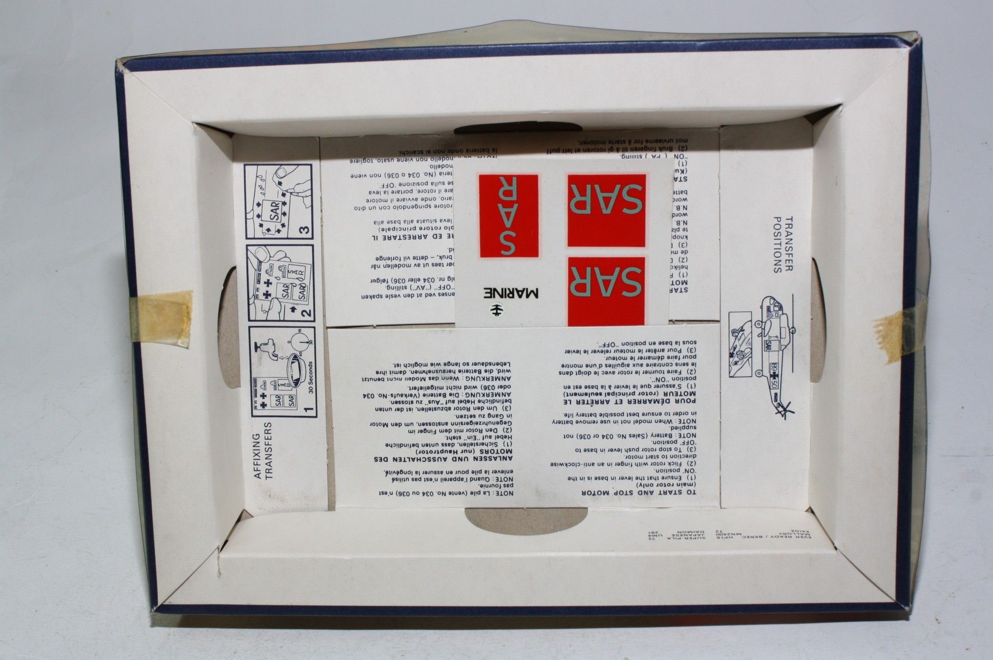 Dinky 736 Bundesmarine Sea King Helicopter, Mint in Good Original Pack ...